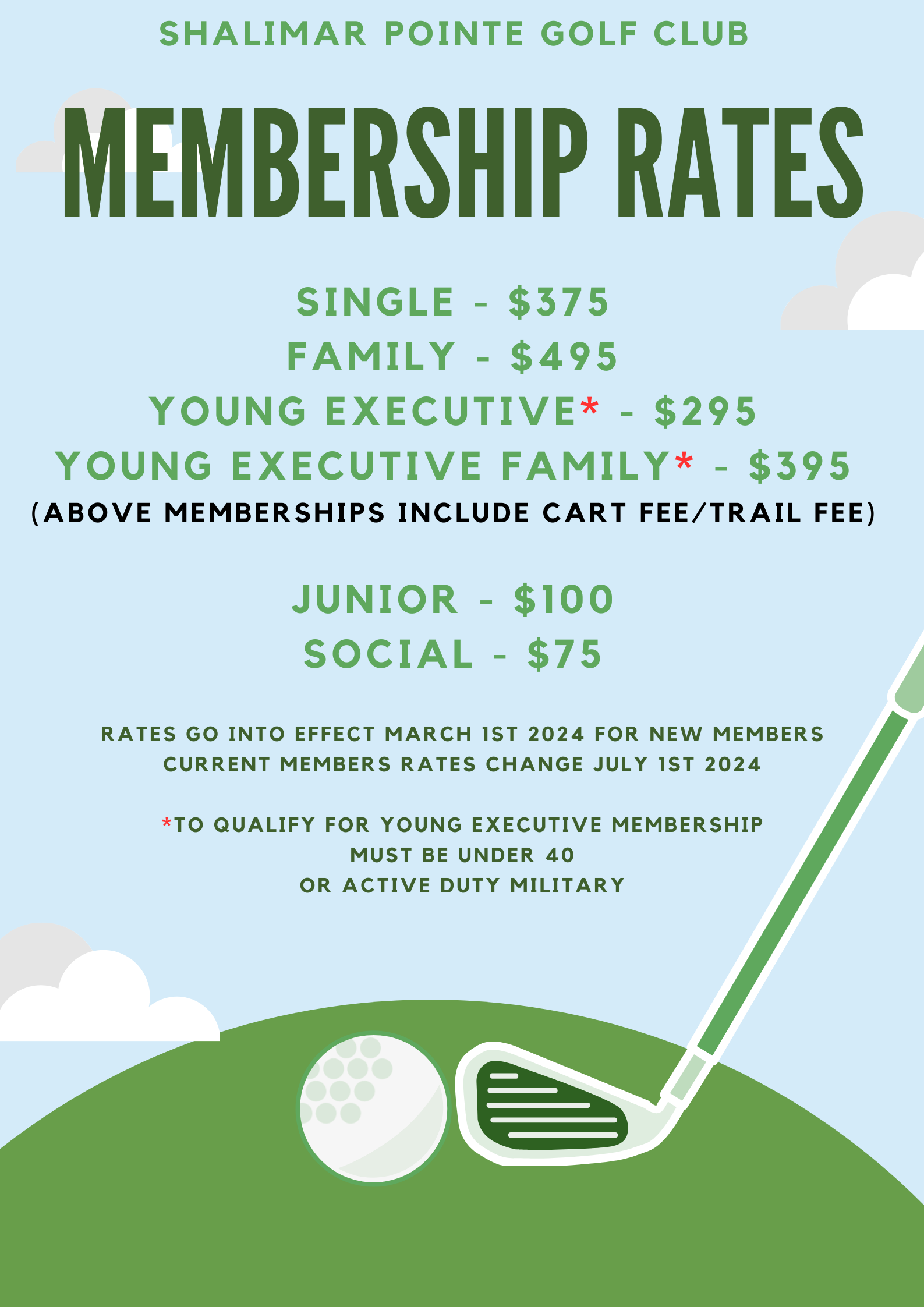 Information - Shalimar Pointe Golf and Country Club